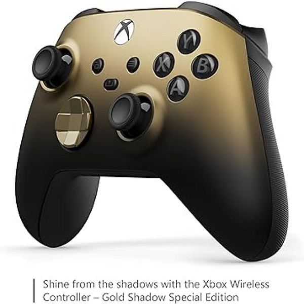 Controle Xbox Gold Shadow Special - Xbox Series X/S, One PC - Game ...