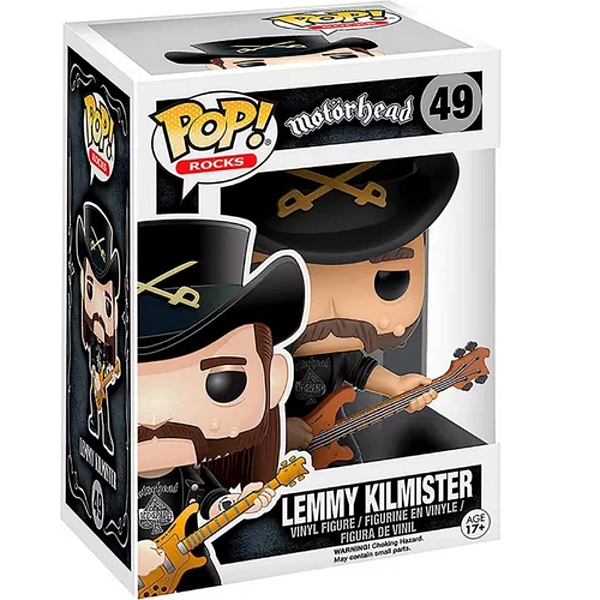 Funko Pop Motorhead 49 Lemmy Kilmister - Game Games - A Loja Mais POP ...