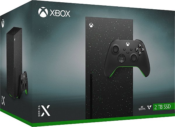 Console Xbox Series X 2TB Galaxy Black Special Edition - Game Games - A ...