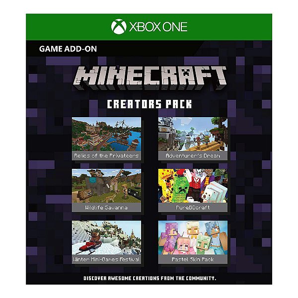 Minecraft Master Collection - Xbox One - Game Games - A Loja Mais POP ...