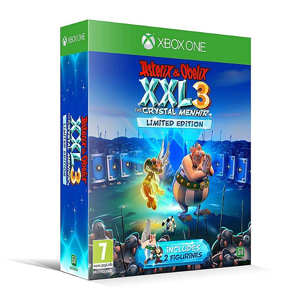Asterix Obelix XXL3 The Crystal Menhir Limited Edition Xbox One Game Games A Loja Mais POP do Brasil Vem Conhecer