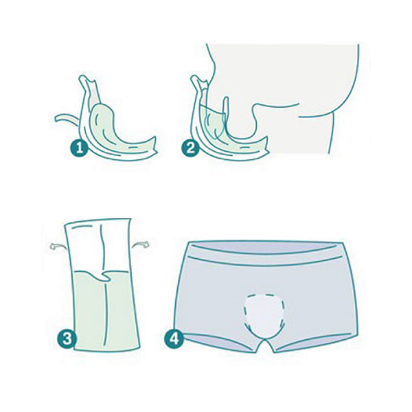 Absorvente Urinário Masculino DryMan C/10 Unidades - DryBrasil ...