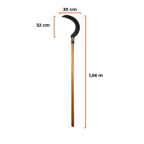 Foice meia lua Wenzel fechada com cabo. - Wenzel Ferramentas - Compre ...