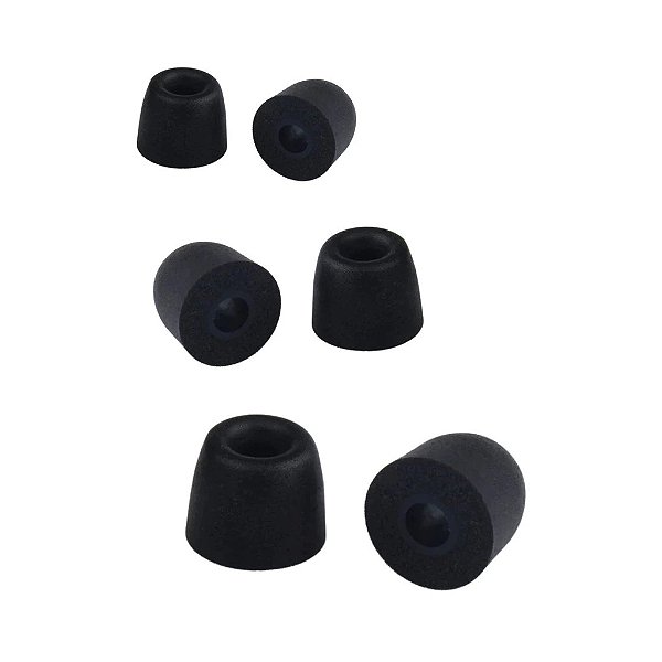 Borracha para Fone de Ouvido KZ LMS (3 Pares) - Krunner - Loja de Instrumentos Musicais e Áudio