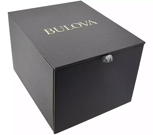 Bulova 97P166 Feminino Madrepérola IP Gold Diamantes - Relojoaria ...