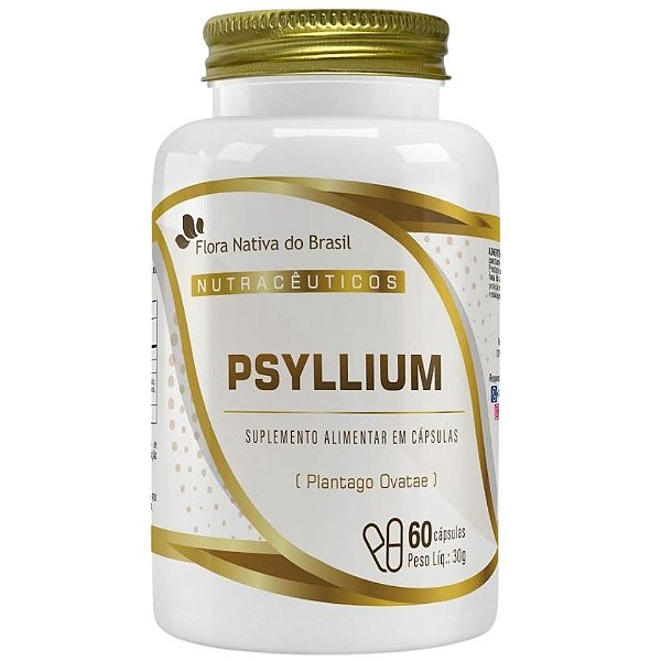 Psyllium 500mg 60 Cápsulas - Flora Nativa no ATACADO - Distribuidora De ...
