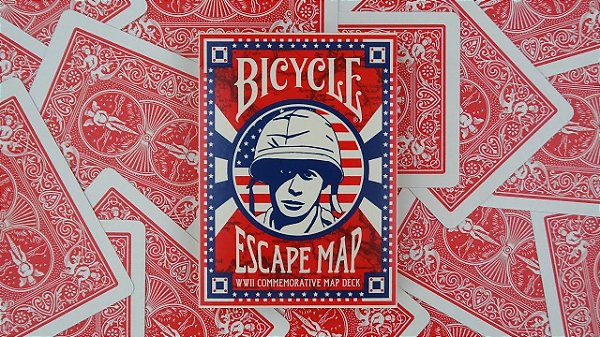 Baralho Bicycle Escape Map - Baralho Box - Sua loja online de Baralhos