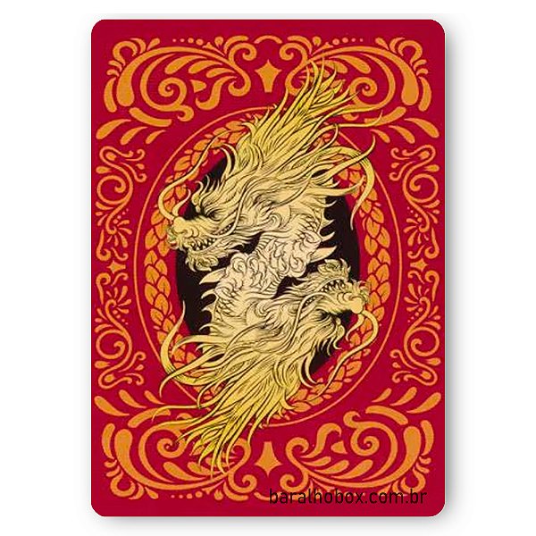 Baralho Bicycle Red Dragon - Baralho Box - Sua loja online de Baralhos
