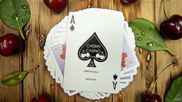 Baralho Cherry Casino Desert Inn Purple - Baralho Box - Sua loja online de Baralhos
