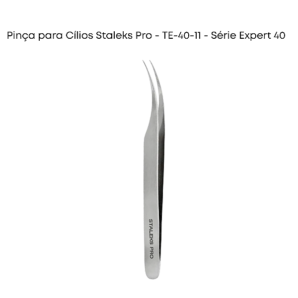 Pinça para Cílios Staleks Pro - TE-40-11 - Série Expert 40 - Loja ...