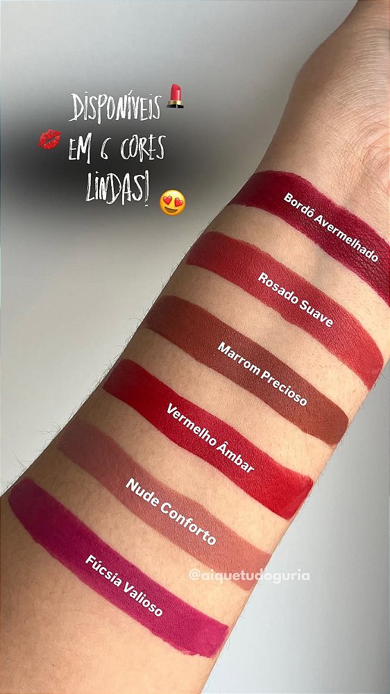 Batom Líquido Matte Supreme Marrom Precioso 4,0ml - Eudora - Ai que ...