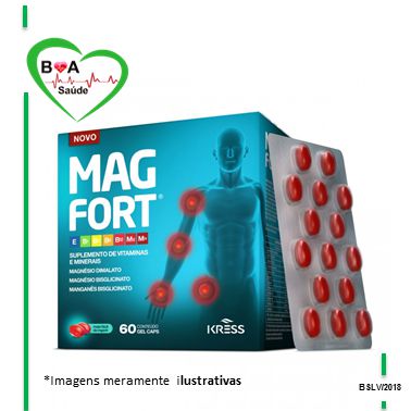 MAG FORT - SUPLEMENTOS DE VITAMINAS E MINERAIS - BOA SAUDE - BOA SAUDE ...