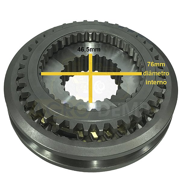 CAPA E CUBO REVERSOR (BEJOL) - NEW HOLLAND TL60 / TL75 / TL85 / TL80 ...