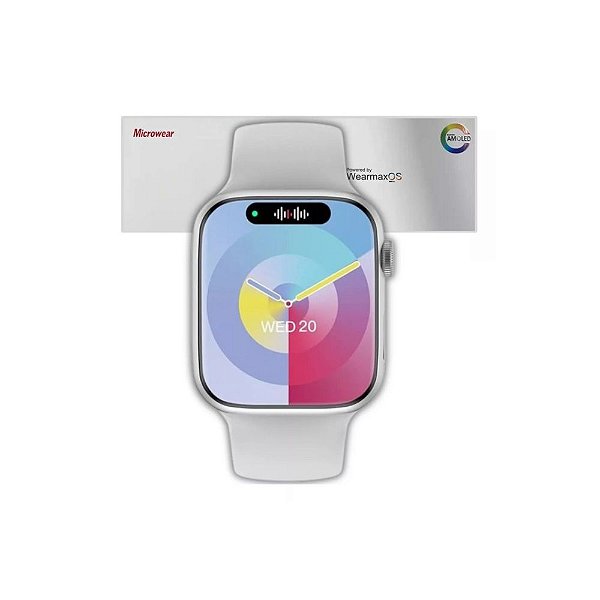 Smartwatch W99+ Relógio De Pulso Digital - Distribuidora Bazik Prime