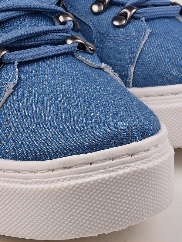 Tênis Botinha Jeans: Conforto e Estilo para o Dia a Dia - Salook Calçados
