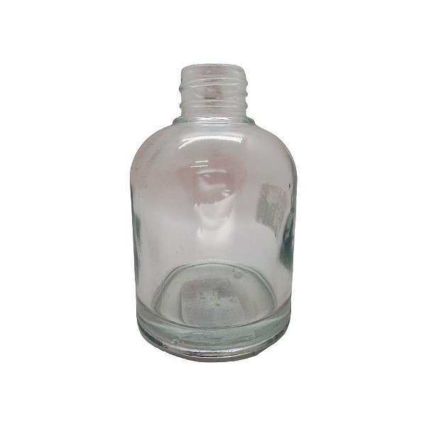 Frasco para aromatizador de Vidro Redondo - Frasco York Transparente - 170ml - 1 unidade - Rizzo ...