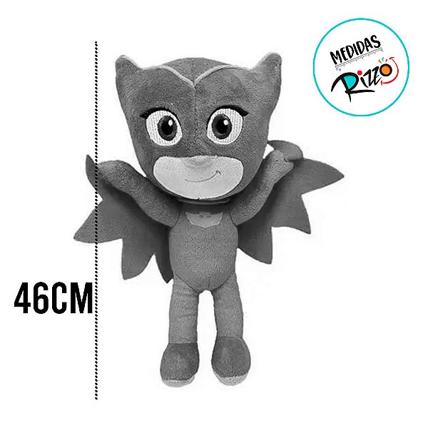 Pelúcia PJ Masks - Corujita - 46cm - 1 unidade - Rizzo - Rizzo Embalagens