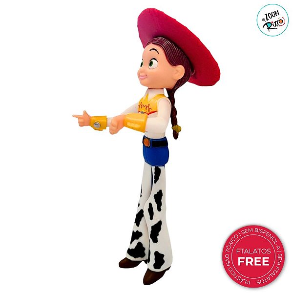 Boneca Jessie Toy Story Articulada de Vinil - 17cm - 1 unidade - Disney ...