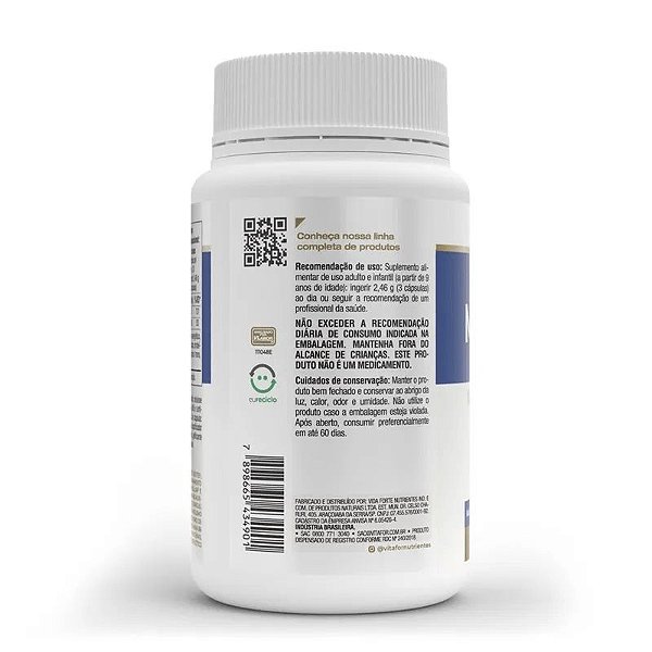Magnésio Plus Vitafor - Suplemento Mineral de Alta Qualidade - NUTRIFOR ...