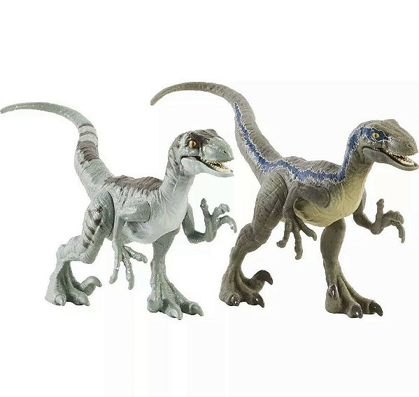 CONJUNTO RAPTOR SQUAD JURASSIC WORLD MATTEL ESQUADRÃO VELOCIRAPTOR ...