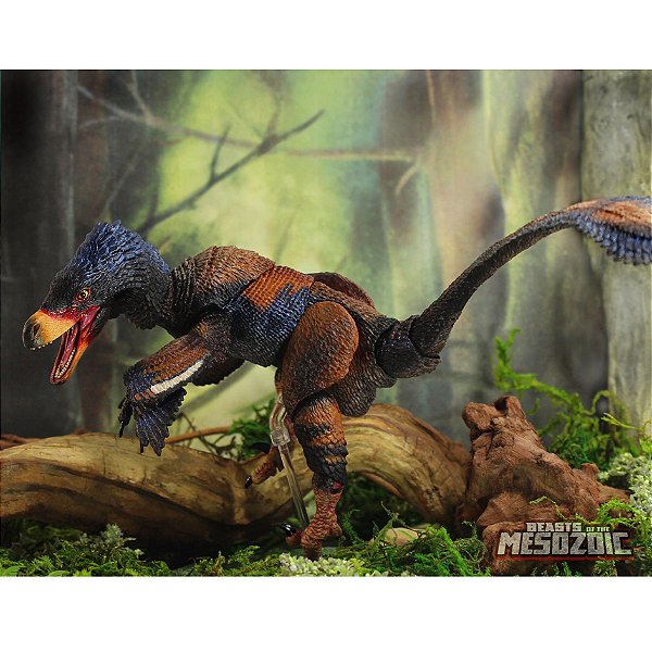 ADASAURUS BEASTS OF THE MESOZOIC 2ª VERSÃO FIGURA DE RAPTOR DINOSSAURO ...