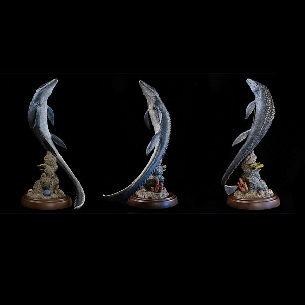 MOSASAURUS DRAGON SPIRIT NANMU STUDIO MINIATURA RÉPTIL MARINHO ...