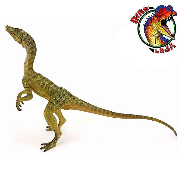 COMPSOGNATO PAPO MINIATURA DE DINOSSAURO RÉPLICA IMPORTADA COLECIONÁVE ...