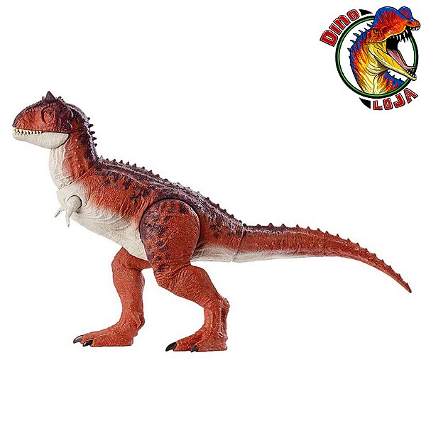 CARNOTAURUS ACTION ATTACK MATTEL 2018 JURASSIC WORLD FALLEN KINGDOM CA ...