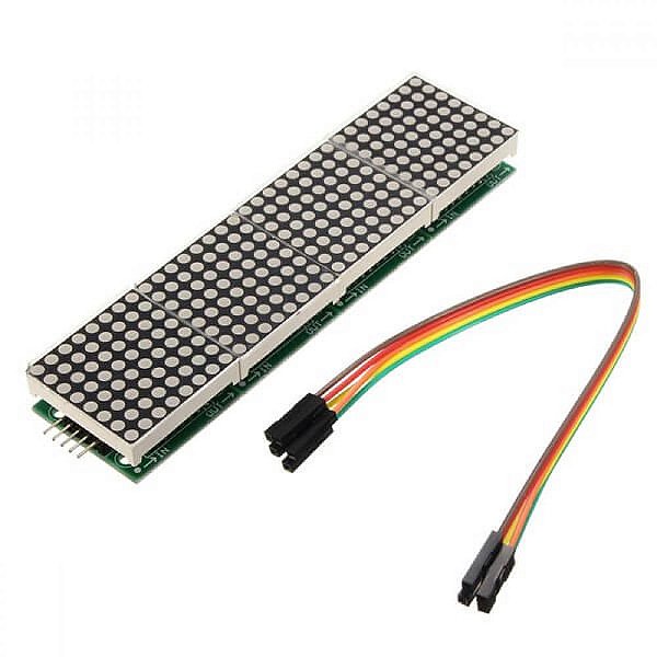 Módulo 4 Matrizes de LED 8x8 com MAX7219 | AutoCore Robótica - AutoCore Robótica - Arduino em ...