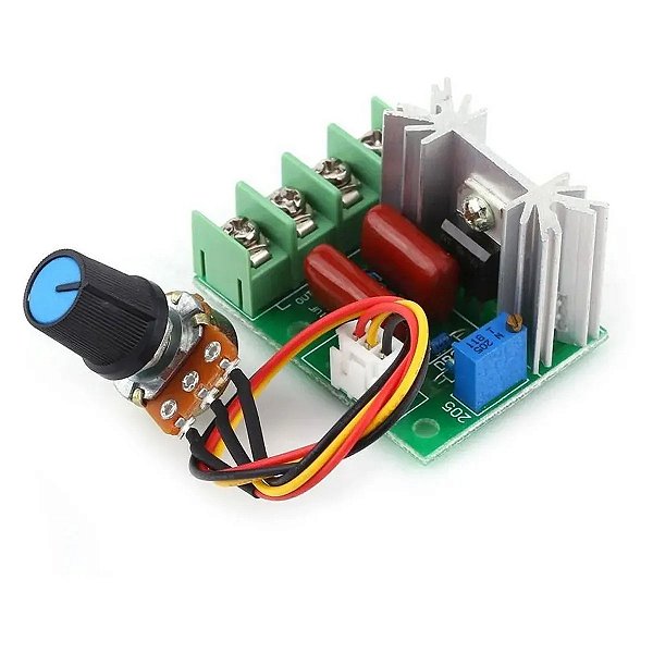 Módulo Dimmer AC 220V 2000W com Cabo Extensor | AutoCore Robótica ...