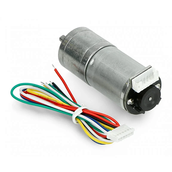 Motor 6V DC 100RPM com Encoder - AutoCore Robótica - Arduino em ...