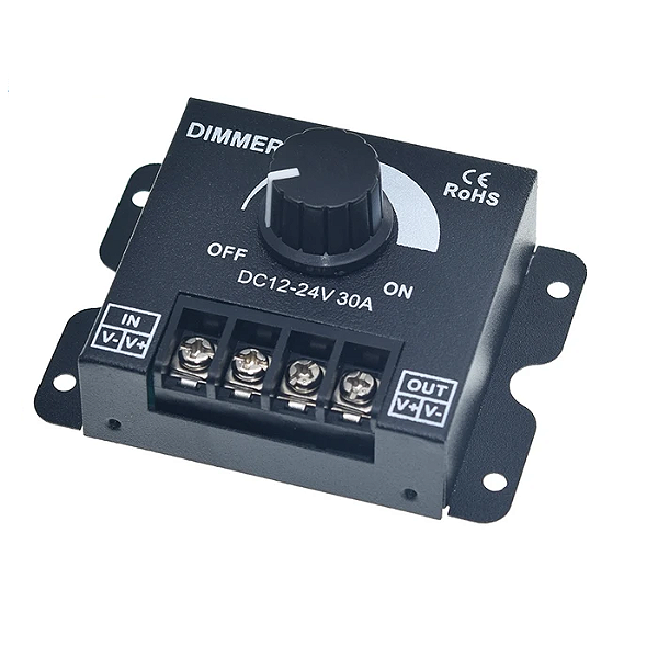 Módulo Dimmer para Iluminação 12 a 24V 30A - AutoCore Robótica ...