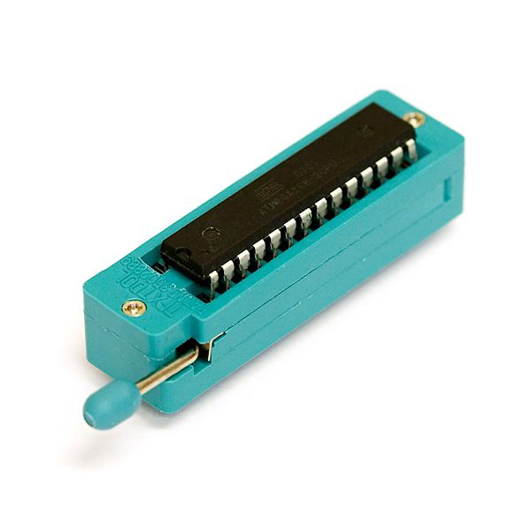 Soquete Zif 28 Pinos - AutoCore Robótica - Arduino em Fortaleza, você encontra aqui!