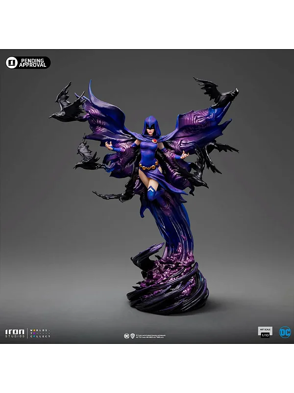 Estátua Ravena Deluxe - DC Comics - Art Scale 1/10 - Iron Studios ...
