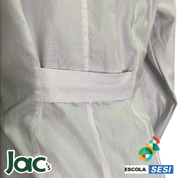 Jaleco Feminino 100% algodão - Uniforme Oficial Escola Sesi - Jac's ...
