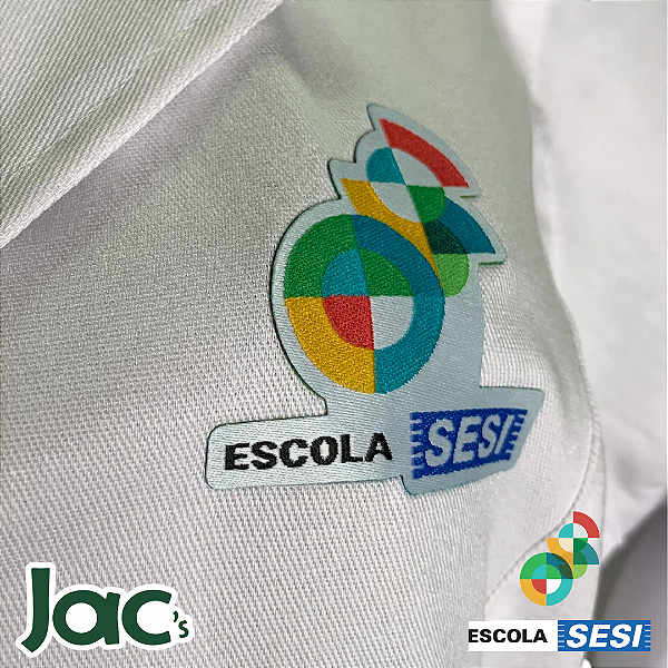 Jaleco Feminino 100% algodão - Uniforme Oficial Escola Sesi - Jac's ...