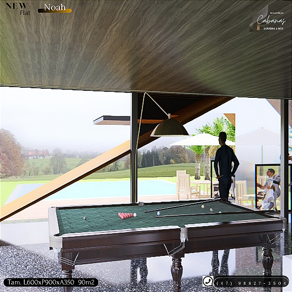 Cabana Flat Noah - SOMBRAeMIX