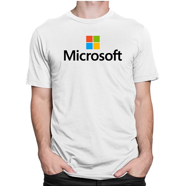 Camiseta Camisa Microsoft - Dking Creative