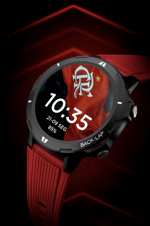 Relógio de Pulso Smartwatch Technos Connect Sports Flamengo Edição Esp ...