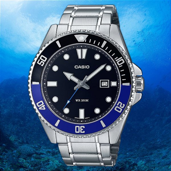 Relógio Casio Duro Batman MDV-107D-1A2VDF-SC - Potência e Estilo - GMT ...