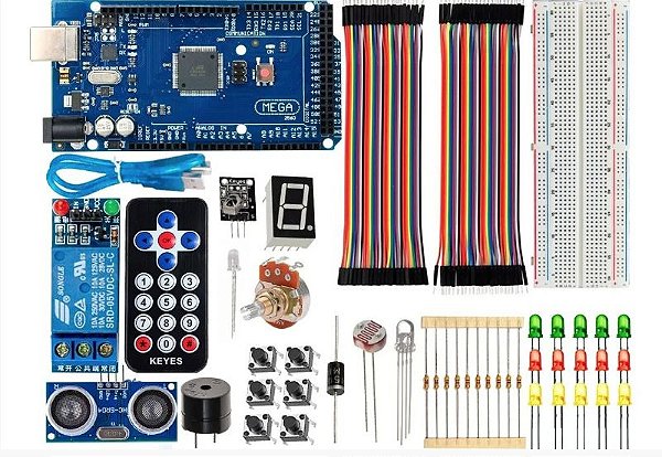 KIT ARDUINO MEGA 2560 - ARDUCORE - Robótica Educacional arduino KIT ARDUINO MEGA 2560 - ARDUCORE - Robótica Educacional arduino