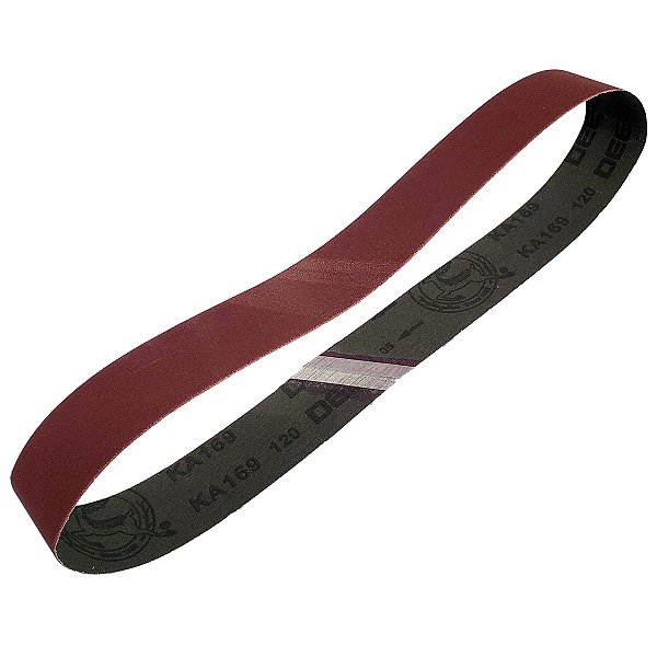 Cinta de Lixa KA169 Óxido de Alumínio Grão 600 - 50 x 1200 mm - 1 Unidade - Chimas - Loja de ...
