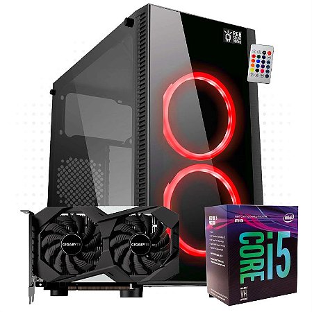 PC Gamer Ultra One - GTX 1650 4GB DDR 5 - I5 8400 - 8 GB DDR 4 - HD 1T ...