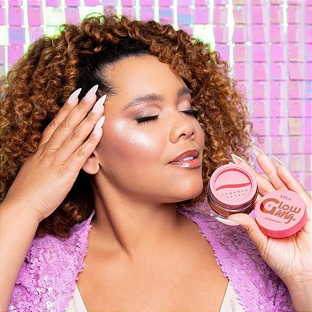 Pó Iluminador Solto Glow Gang Cor 03 Rocket Glow - Vizzela - Condessa ...