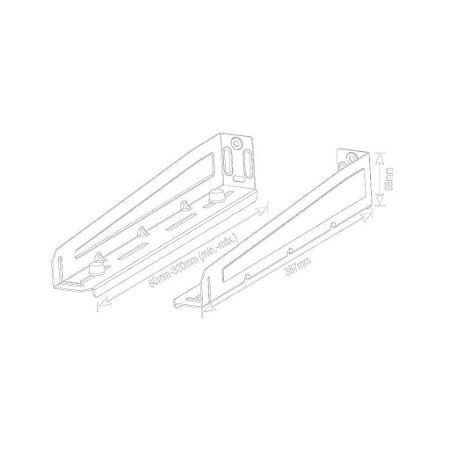 Suporte para Micro-ondas SBR5.0 Branco - Mix Visão