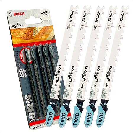Lâmina De Serra Tico-tico Madeira 76 X 10 Mm T101d Bosch - ARMAZEM DO ...