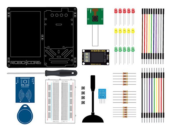 Kit Discovery para Raspberry Pi Robótica Educacional - KitsLab