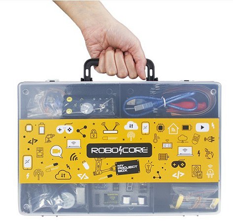 Kit para Arduino Master Kit Iniciante V8 + Placa UNO R3 + Kit Avançado ...