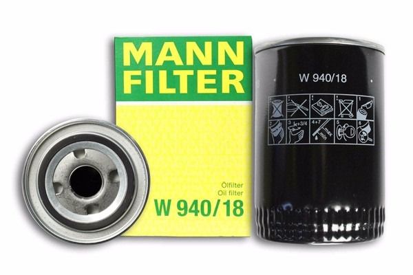 MANN W940/18 - Filtro de Óleo Lubrificante - Showlub