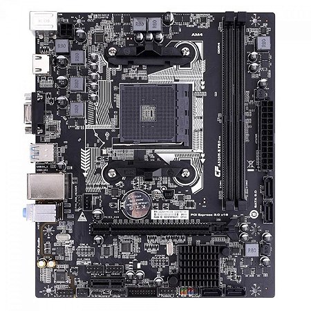 PLACA MÃE COLORFUL C.A320M-K PRO V14 CHIPSET A320 AMD AM4 MATX DDR4 ...